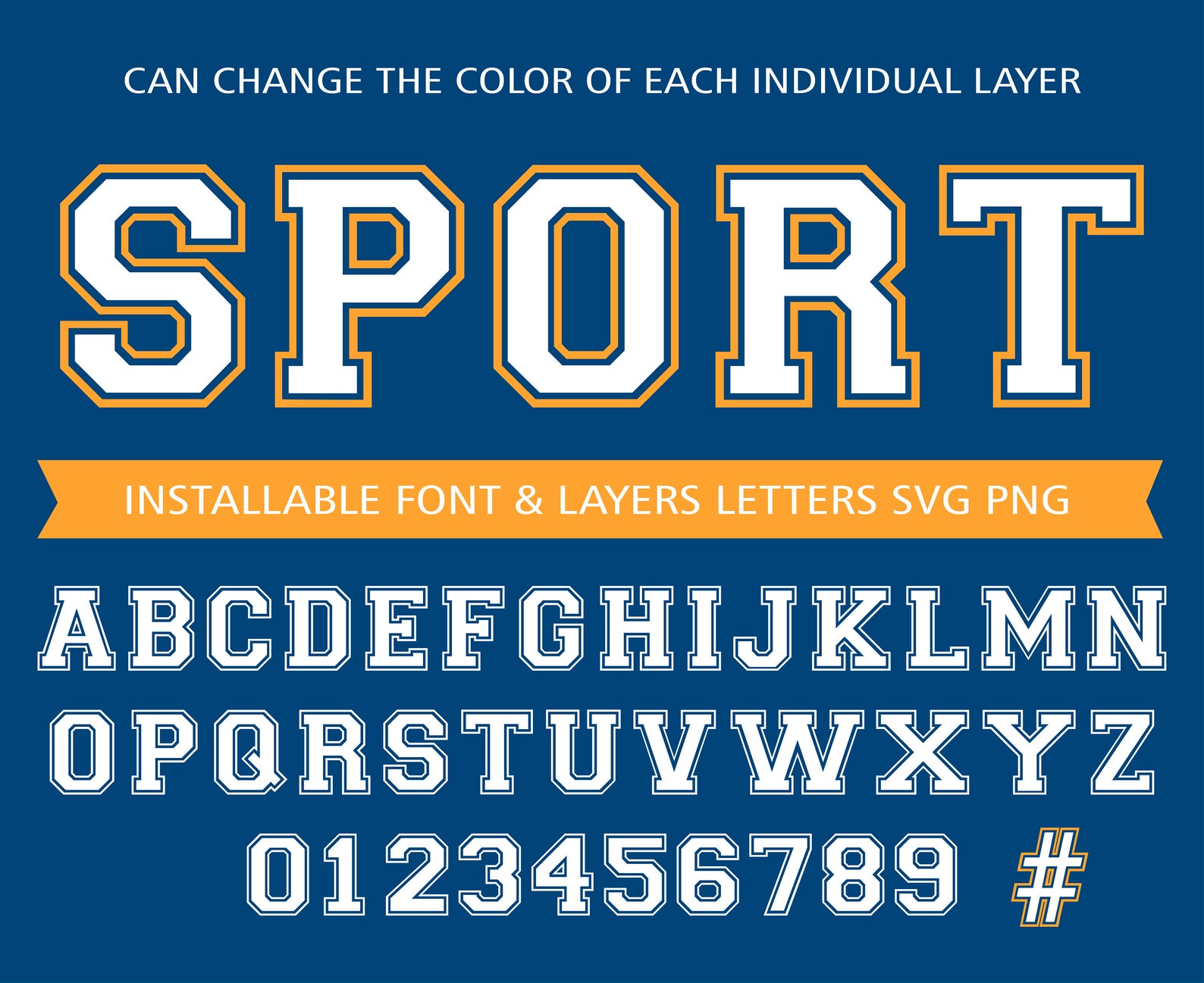 Varsity Font Collage Font Varsity Letters Font Varsity Team Font Sport ...