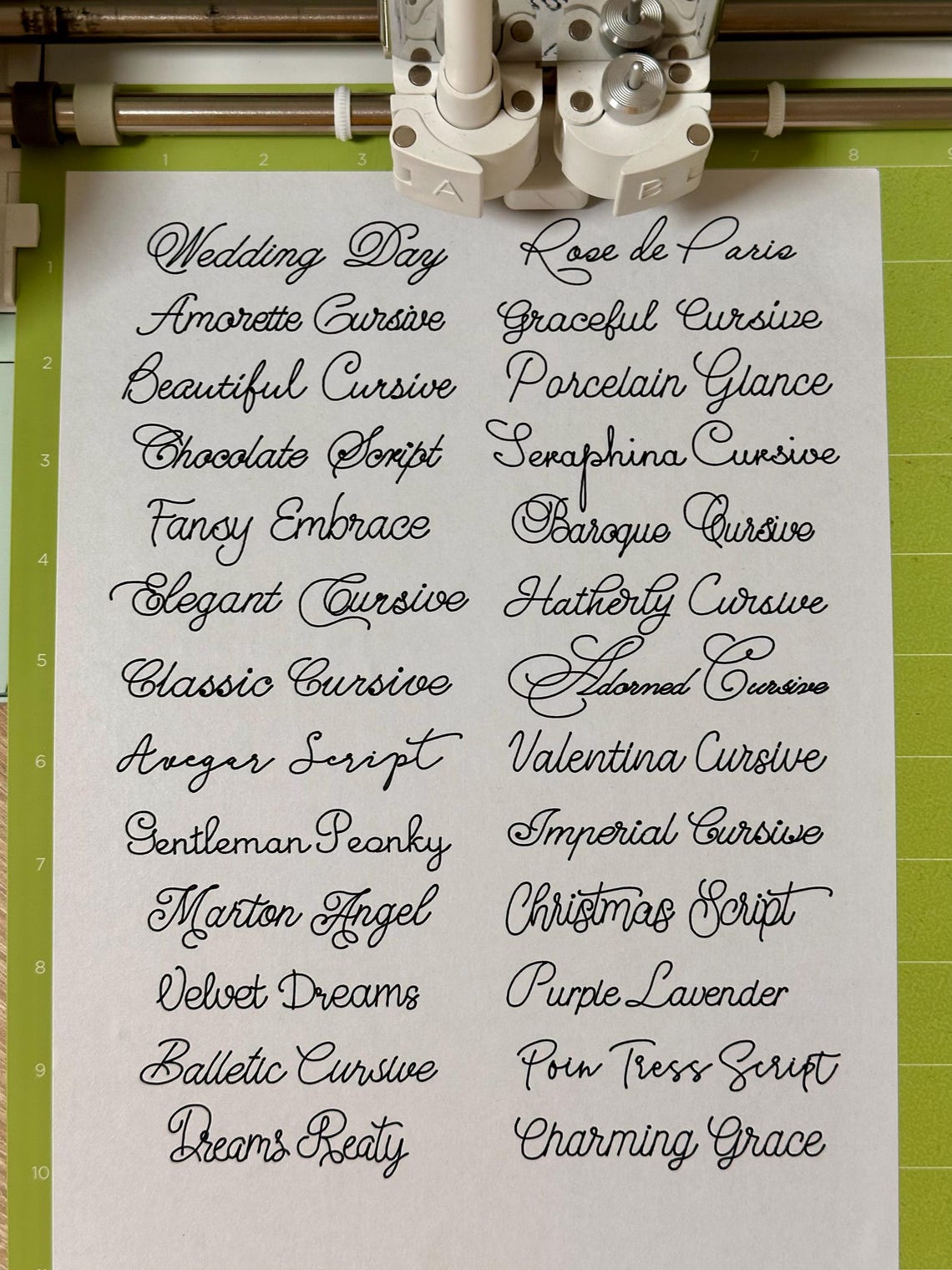 Single Line Font One Line Font Stroke Font Single Line Font for Cricut ...