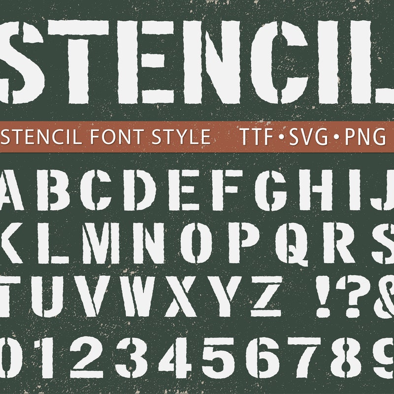 Custom Army Stencil - Etsy