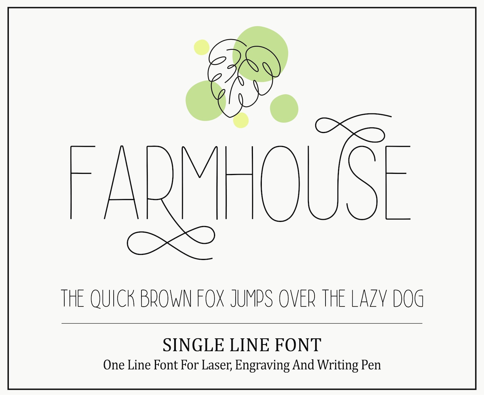 Single Line Font One Line Font SL Font for Cricut Laser Engraving Font ...