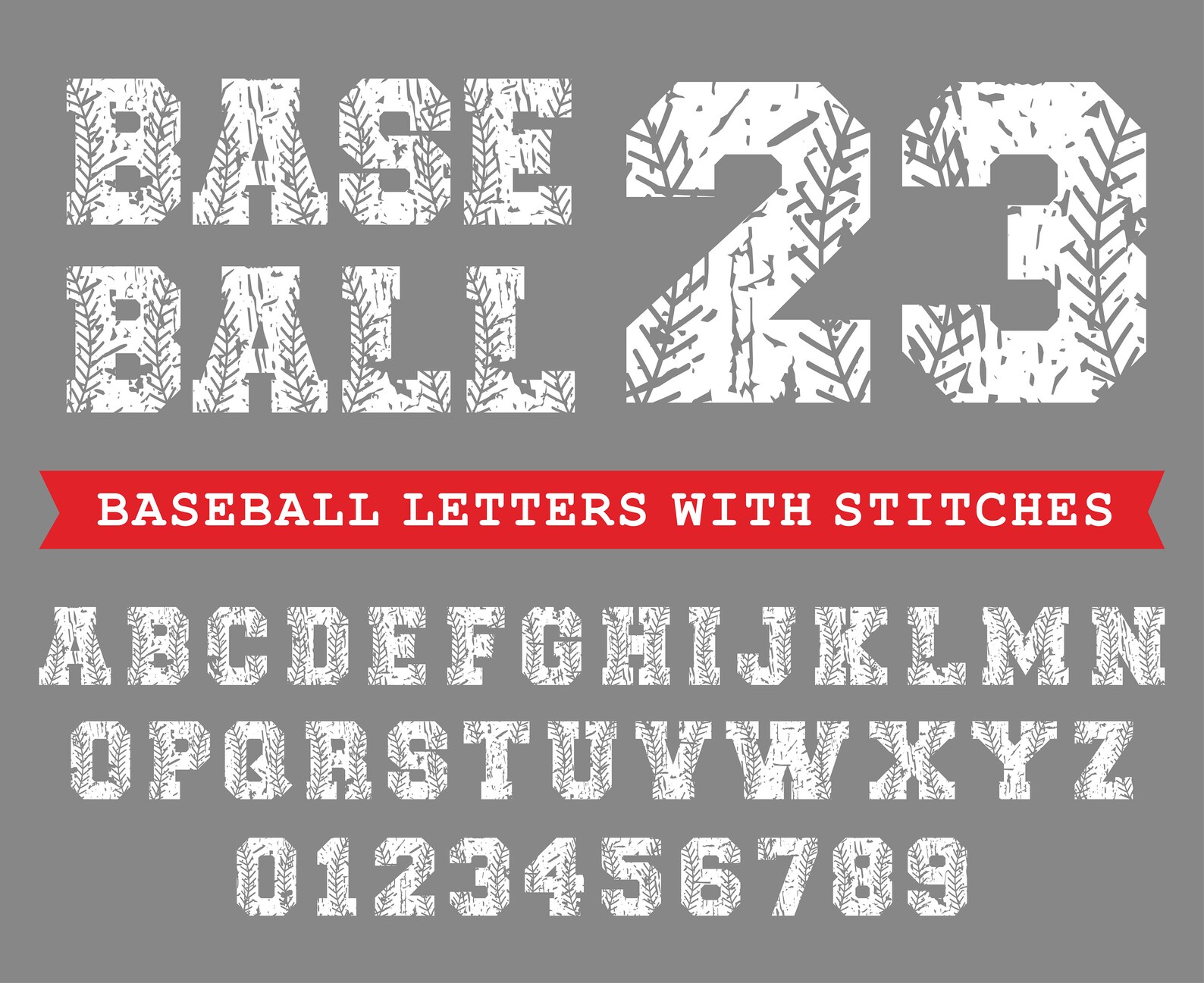 Baseball Font Baseball Font With Tails Baseball Script Sport Font ...