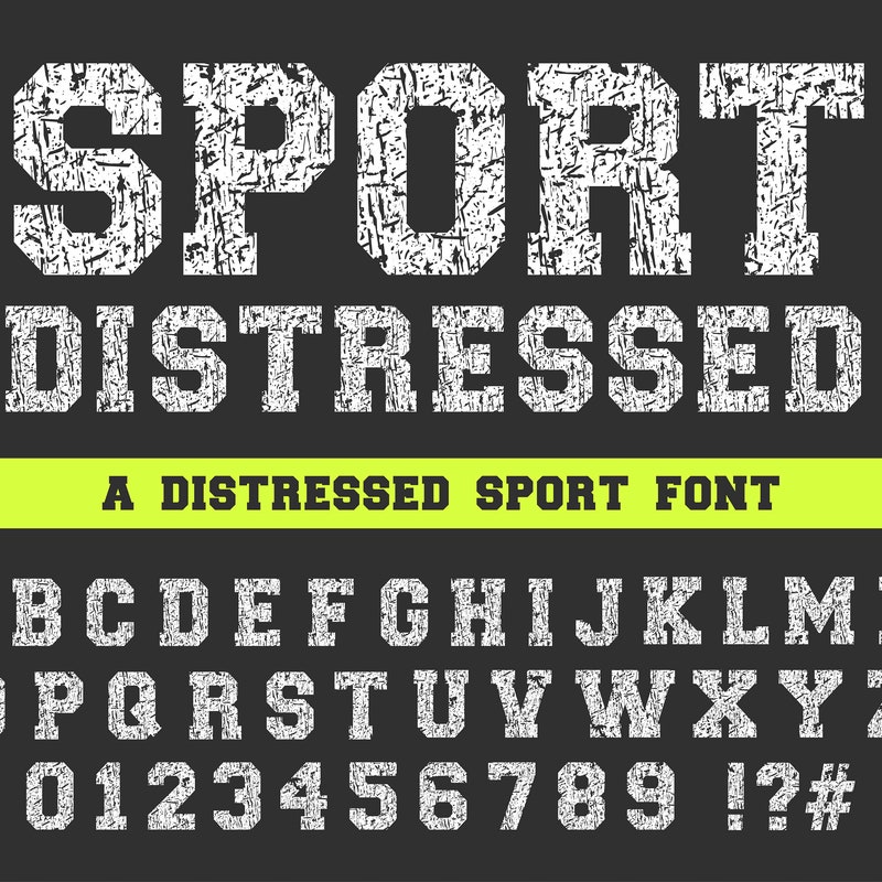 Distressed Blocks - Etsy