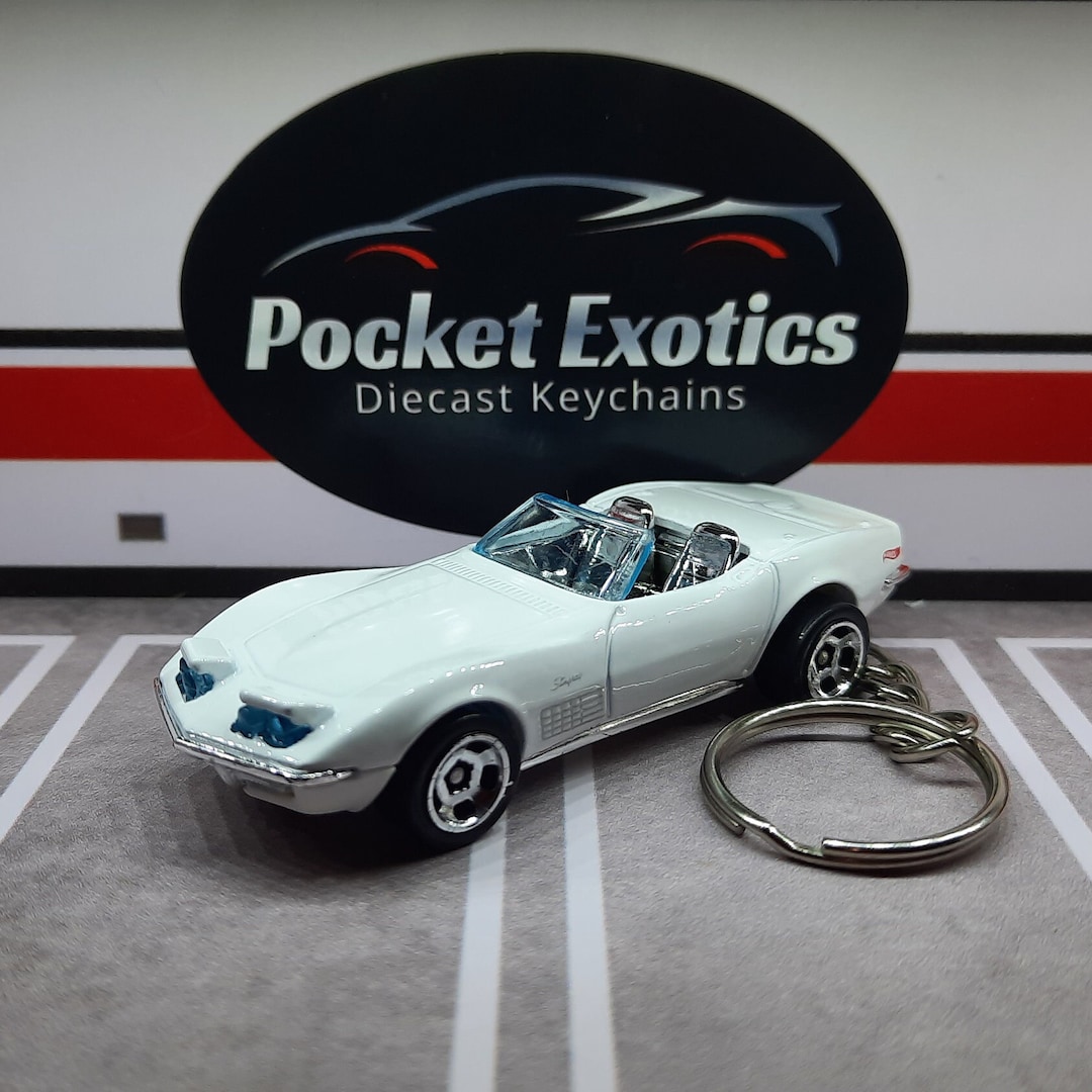 1972 Chevy Corvette Keychain Chevrolet C3 Stingray, Unique Christmas or ...
