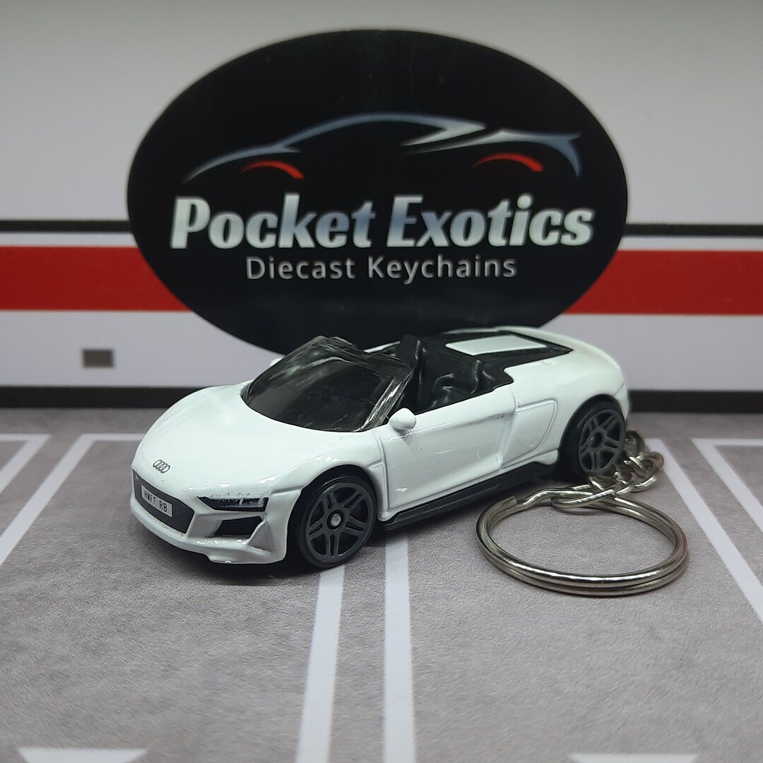 R8 Spider, Audi Keychain, Unique Christmas or Father's Day Gift for Him ...