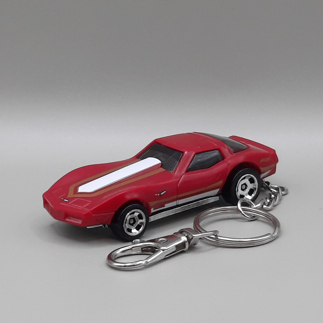 Chevrolet Corvette Keychain in Gift Box, Chevy C3 Stingray Vette - Etsy