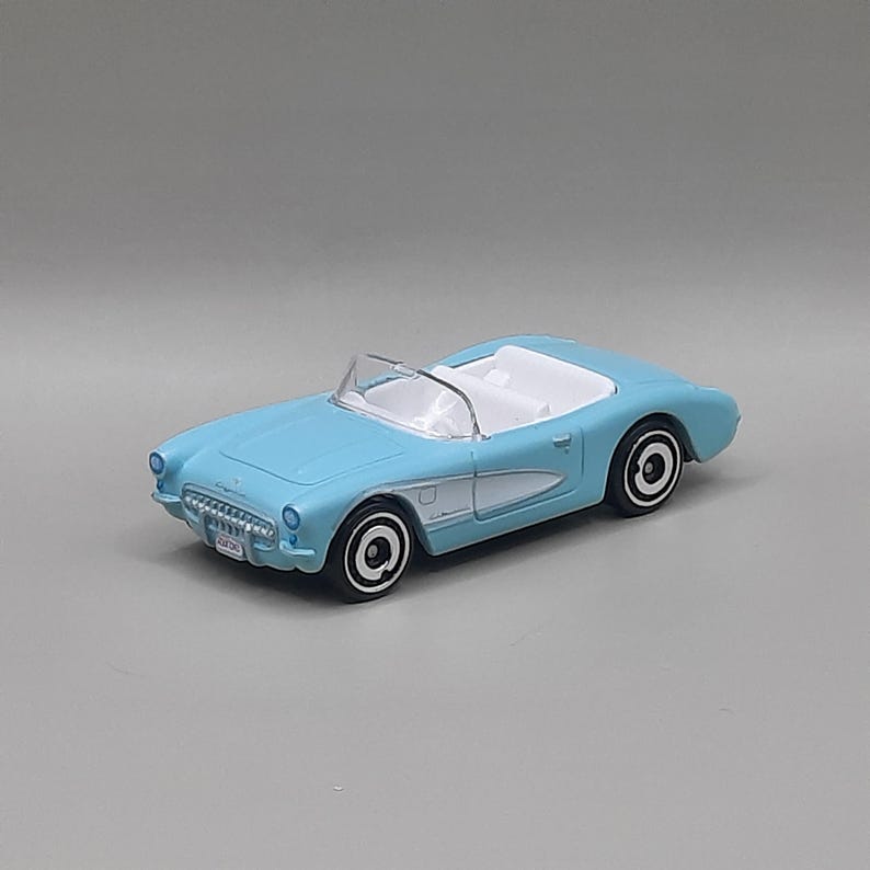 1956 Chevrolet Corvette Keychain in Gift Box, Chevy C1 Vette - Etsy