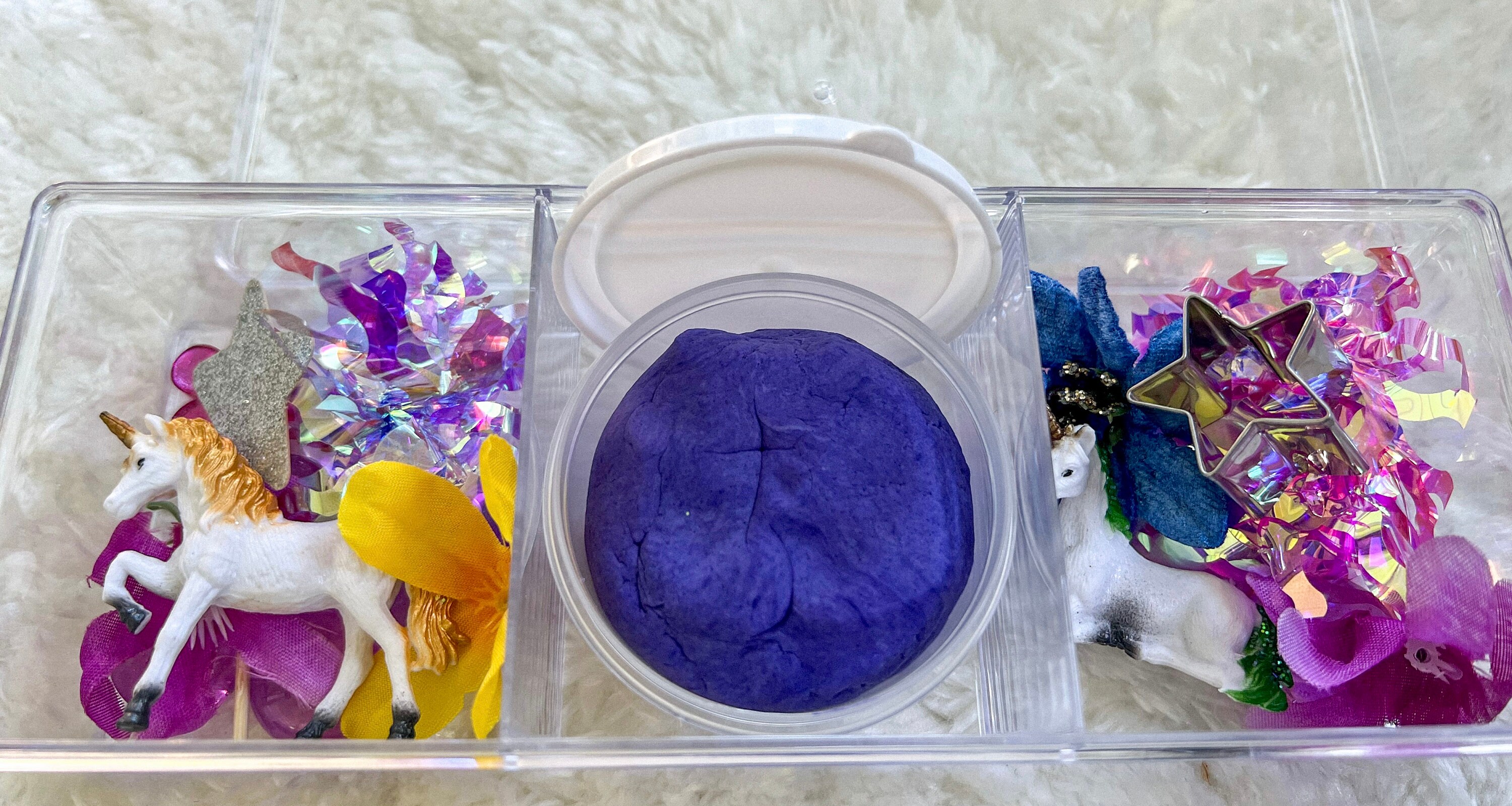 Magical Unicorn Play Dough Kit - Etsy