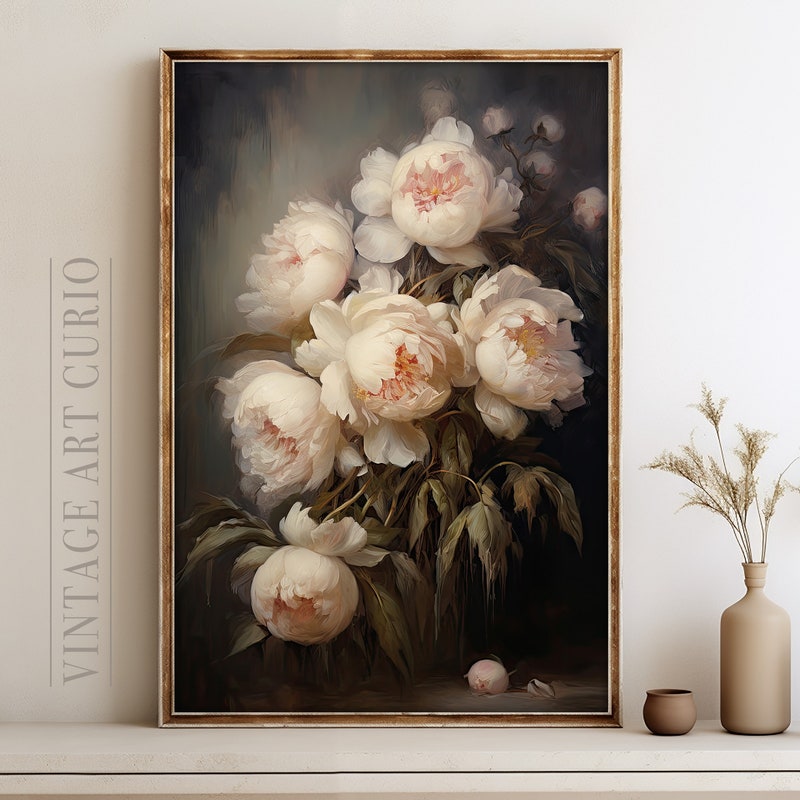 Peony Art - Etsy