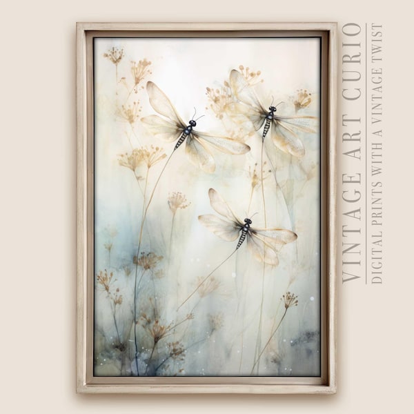 Dragonfly Art Print - Etsy
