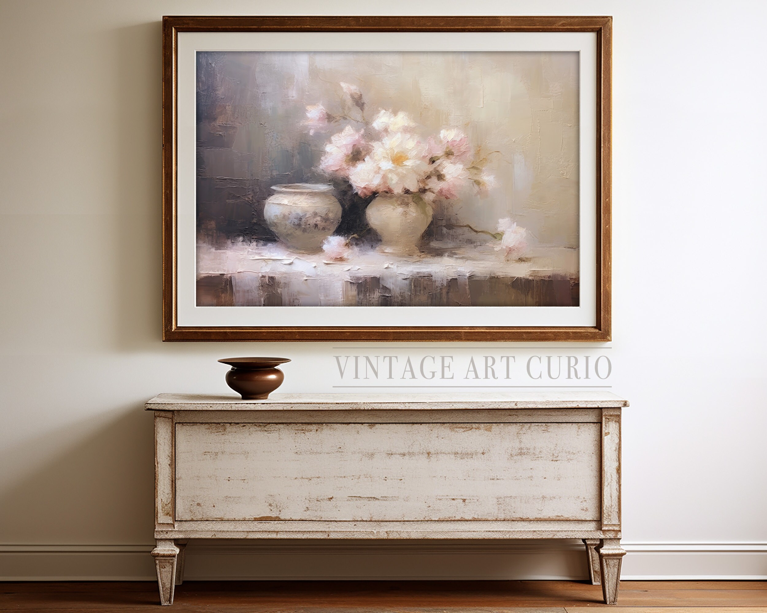 Antique French Rococo Still Life Painting Vintage Still Life Wall Decor ...