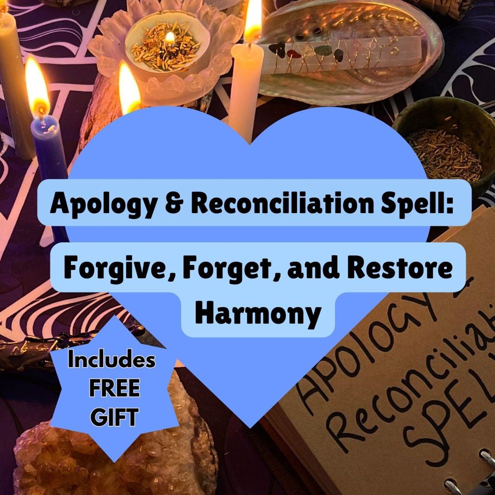 Apology & Reconciliation Spell Overcome Trust Issues Powerful Forgive and Forget Spell Love ...