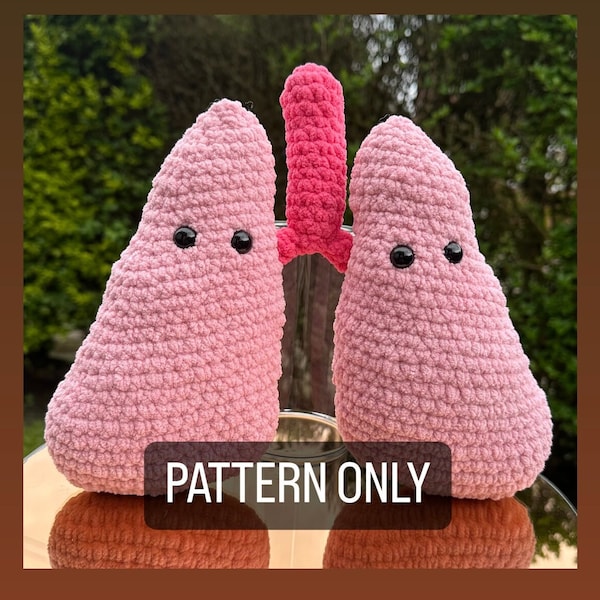 Crochet Lungs - Etsy