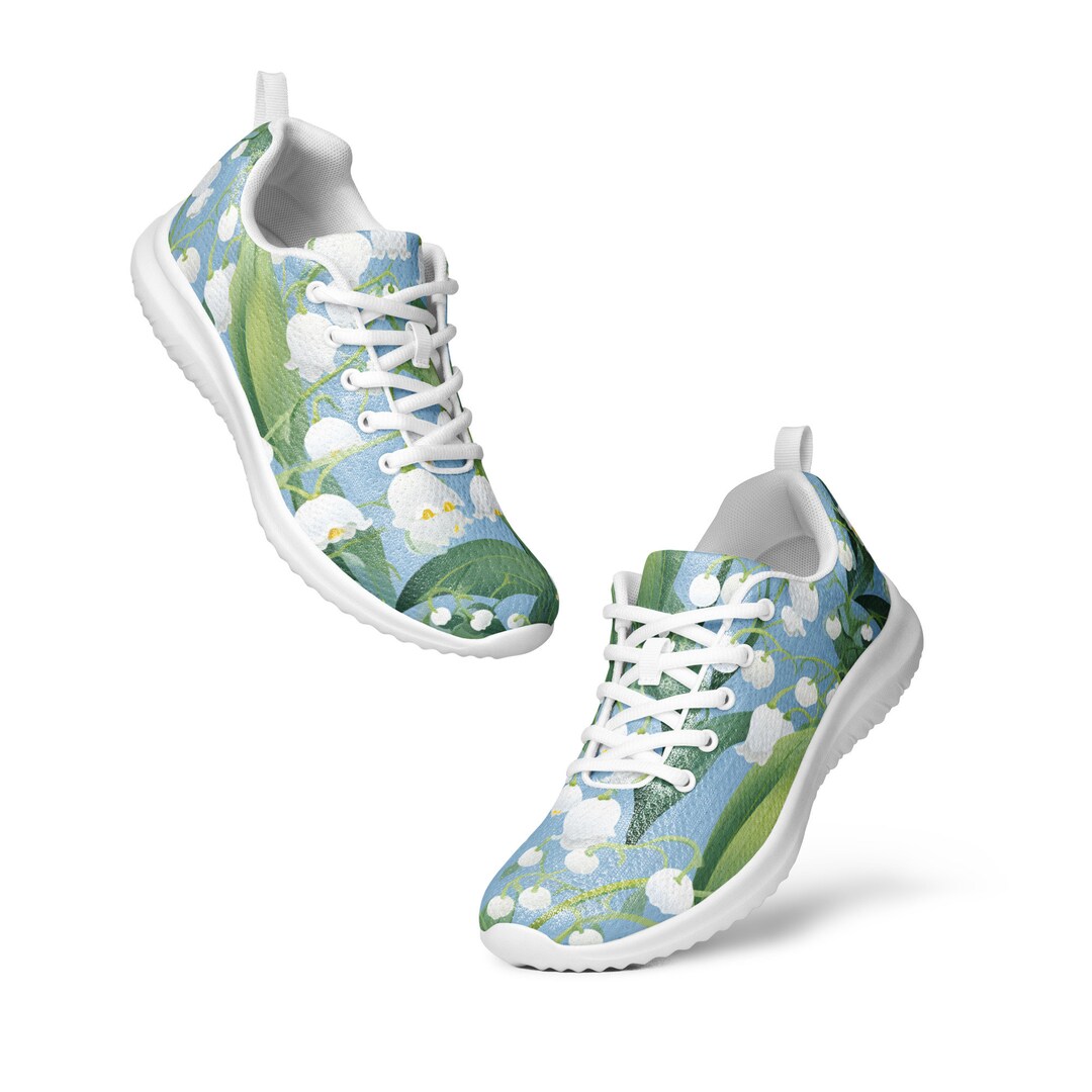 Lily of the Valley Women’s Athletic Shoes - Etsy