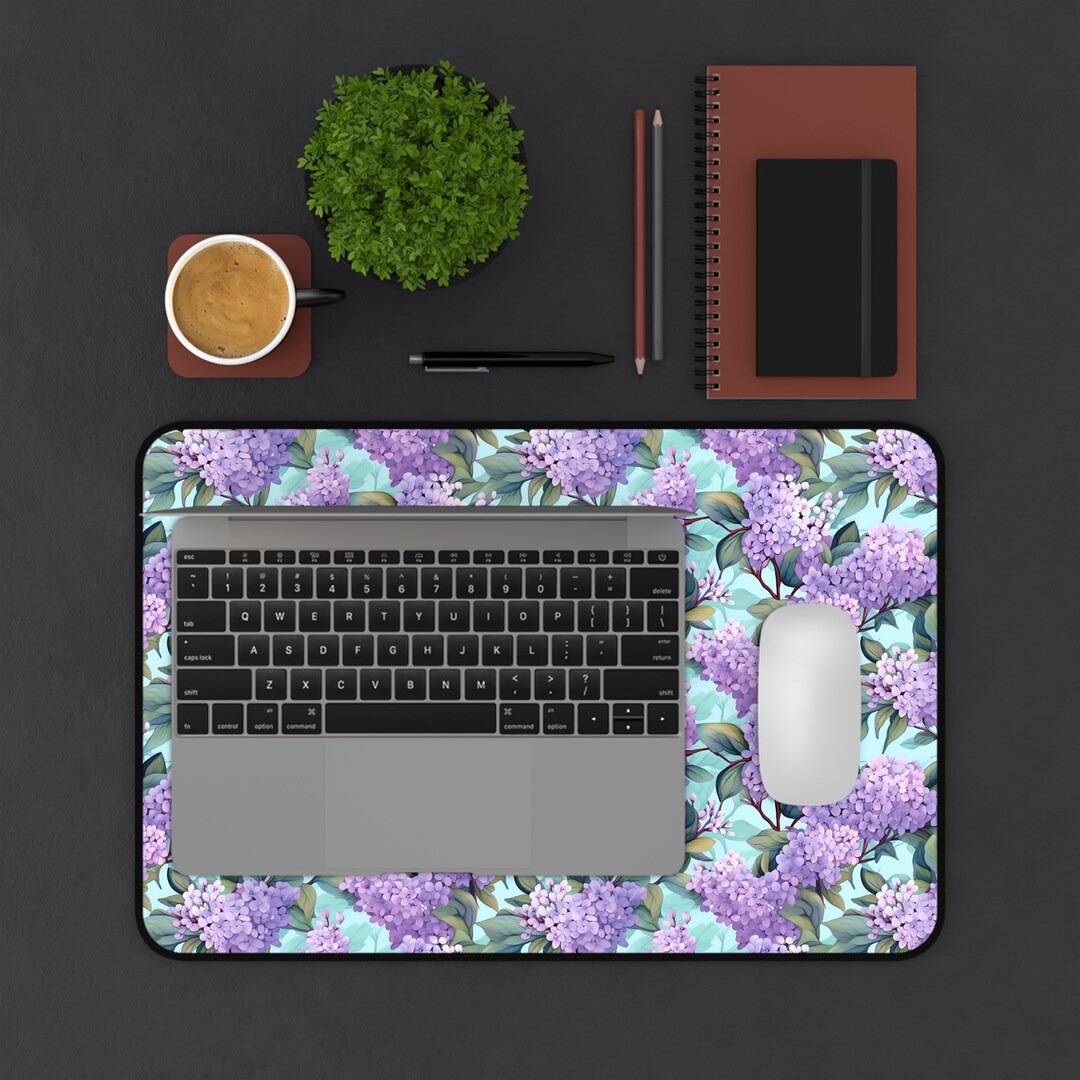 Lilac Desk Mat - Etsy