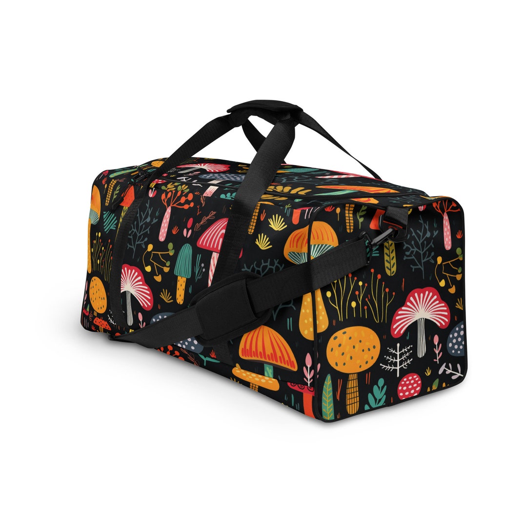 Mushroom Duffle Bag - Etsy