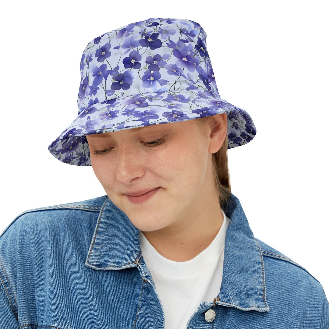 Violet Bucket Hat (AOP) - Etsy