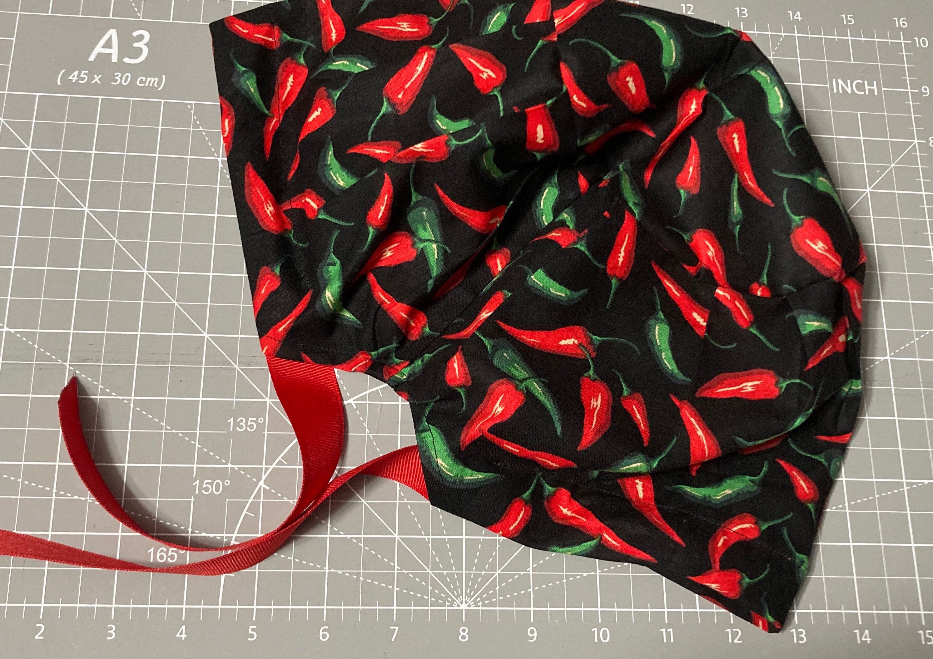 Chili Pepper Scrub Cap, Cajun, Scrub Cap, Chili Peppers, Surgical ...