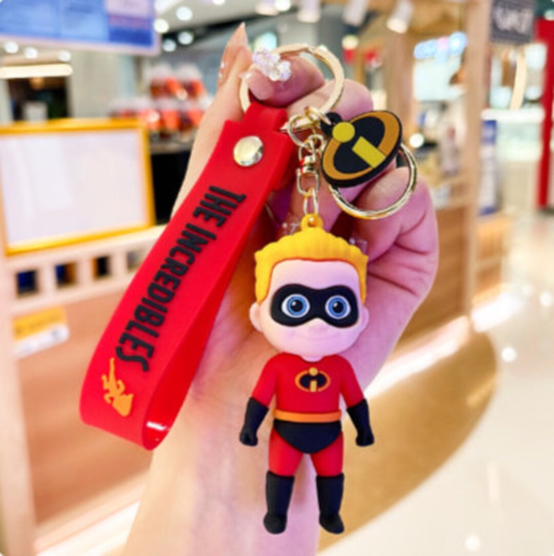 Dash Parr Keychain Disney Pixar Incredibles Character - Etsy