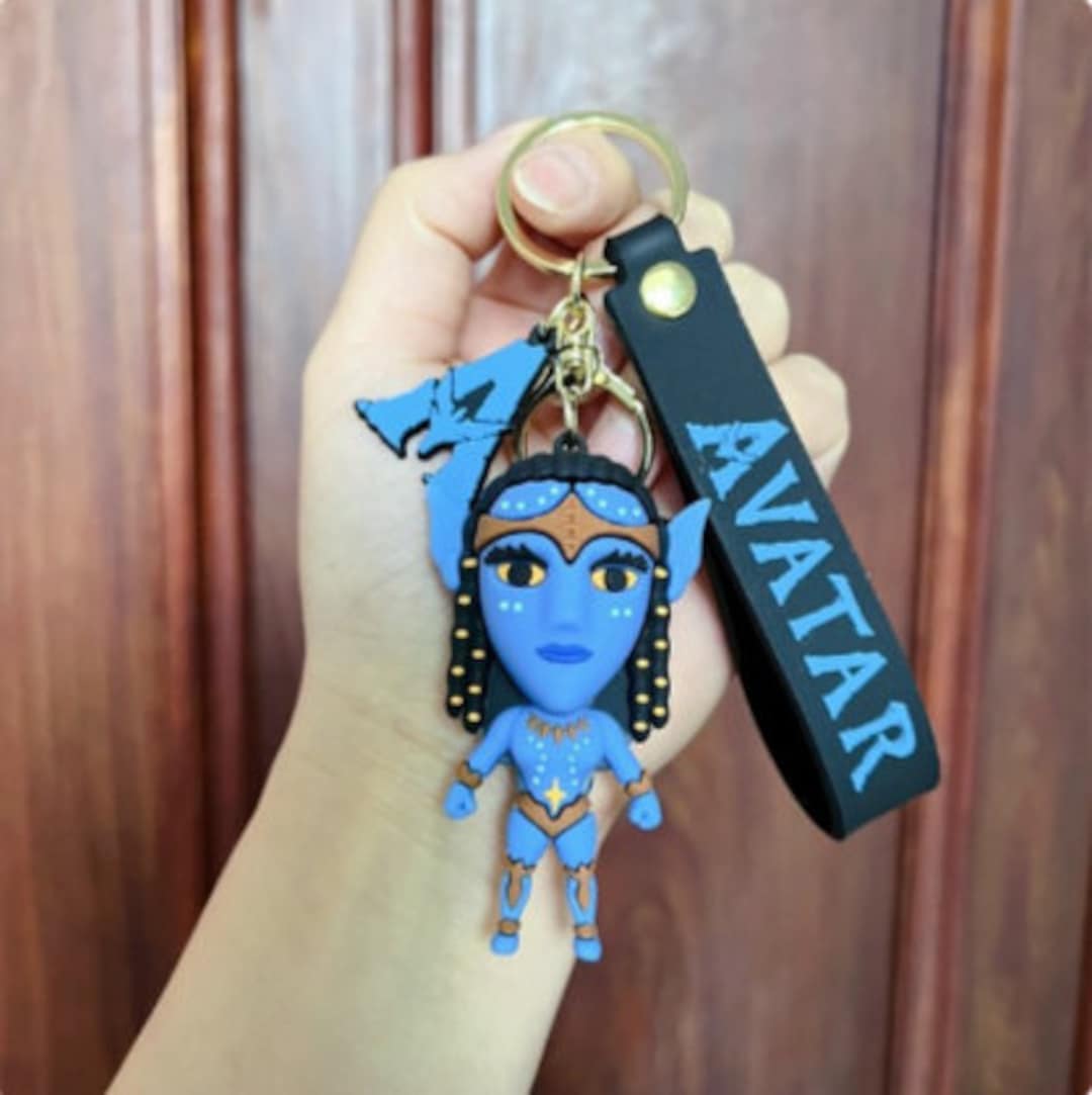 Neytiri Avatar Keychain Movie Character Keyring for Fans - Etsy