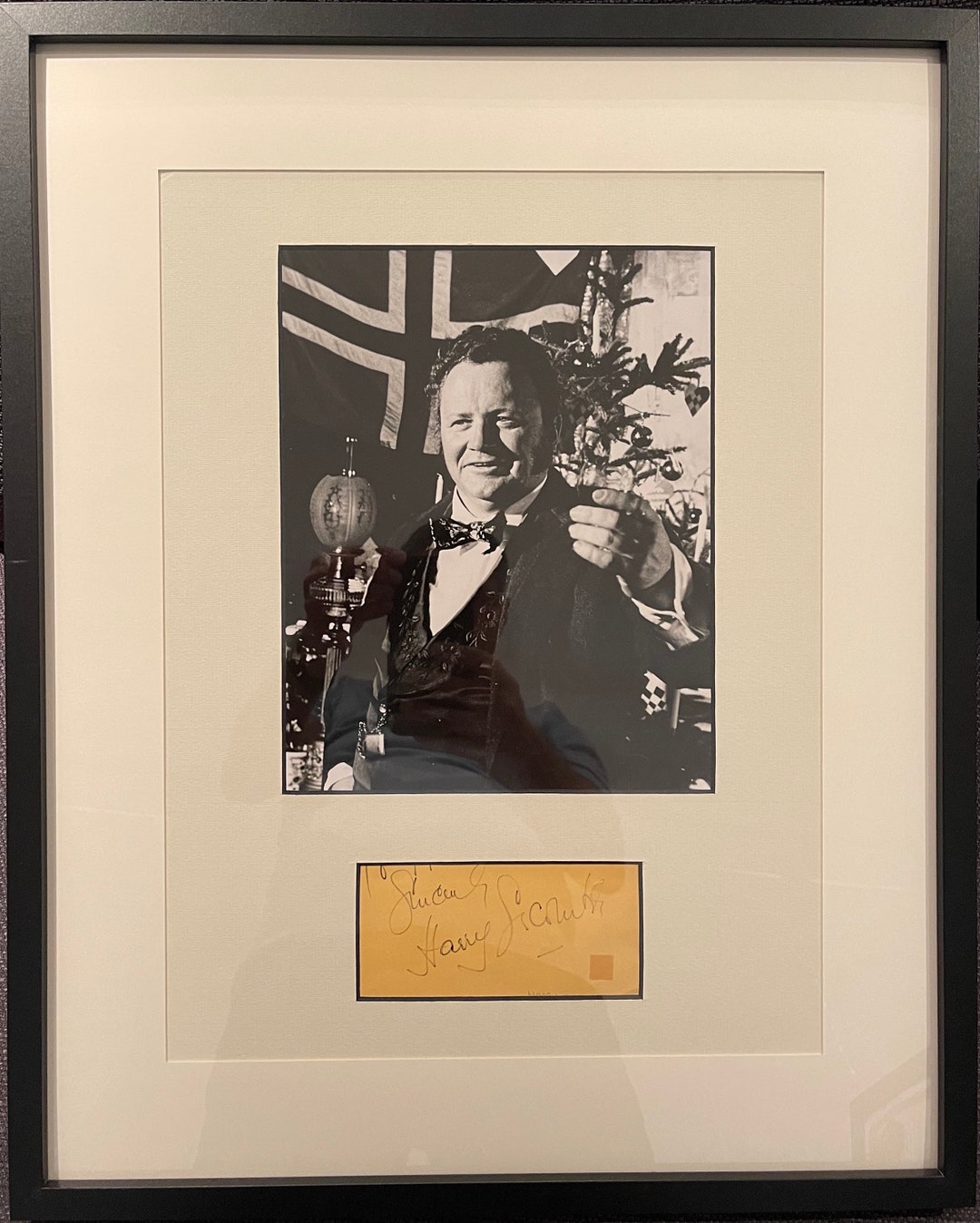 Sir Harry Secombe, Actor, Comedian, Singer, 100% Guaranteed Hand Signed ...