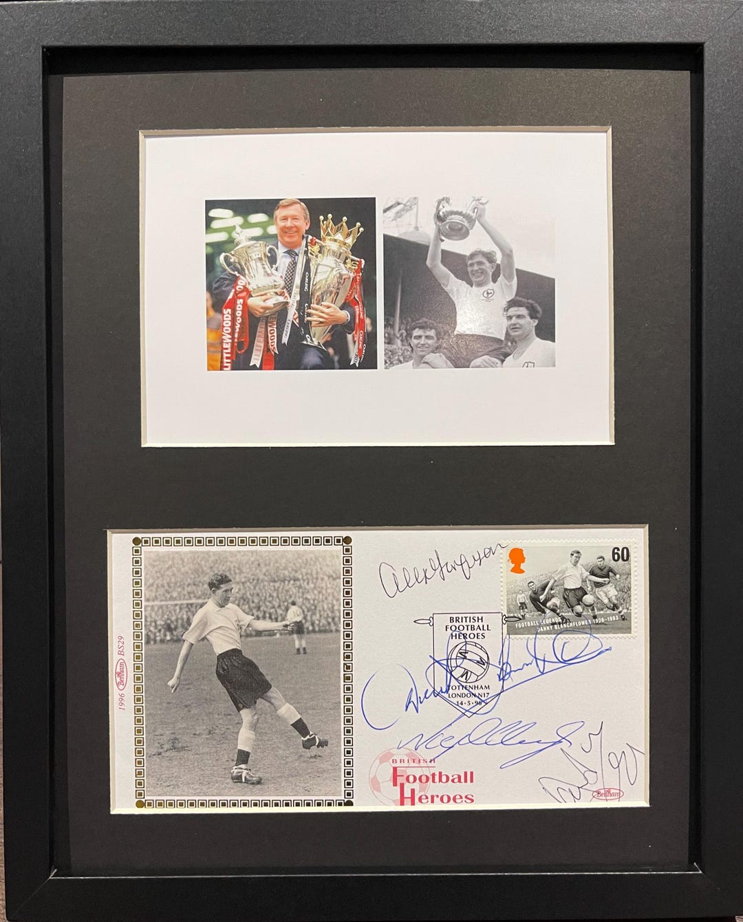 Sir Alex Ferguson, Danny Blanchflower, Manchester United & Spurs ...