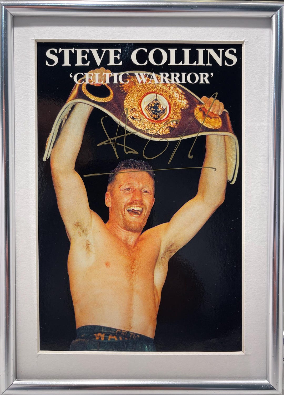 Steve Collins - Former World Middleweight Boxing Champion - Photo and ...