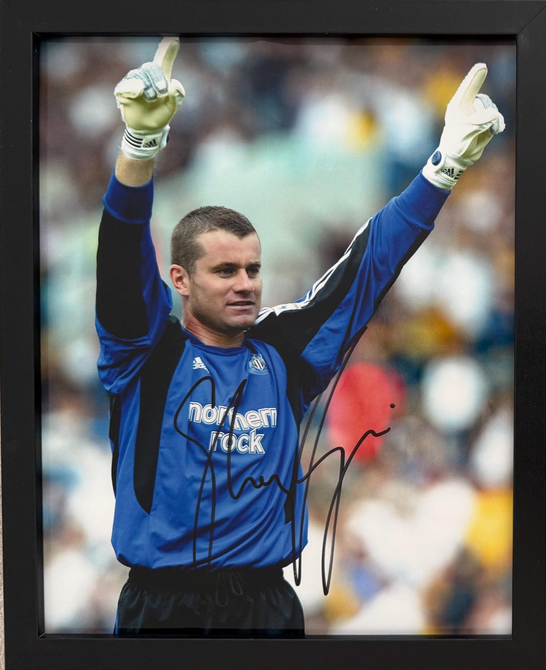 Shay Given - Newcastle Utd, Manchester City and Ireland - Genuine Hand ...