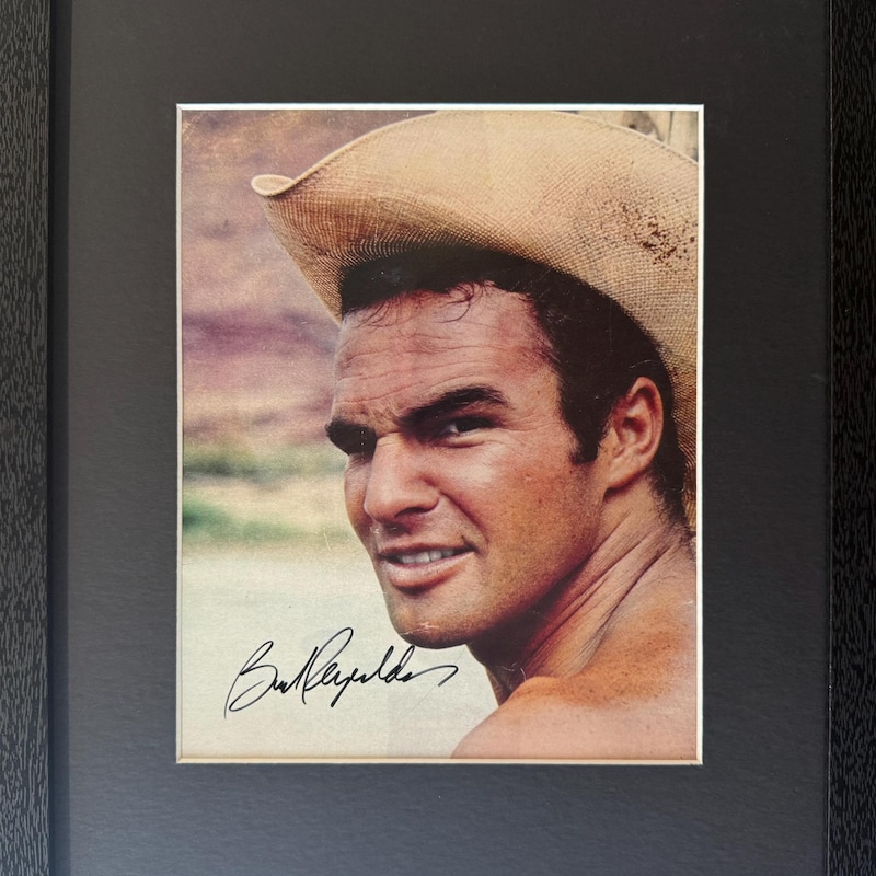 Burt Reynolds Signed - Etsy