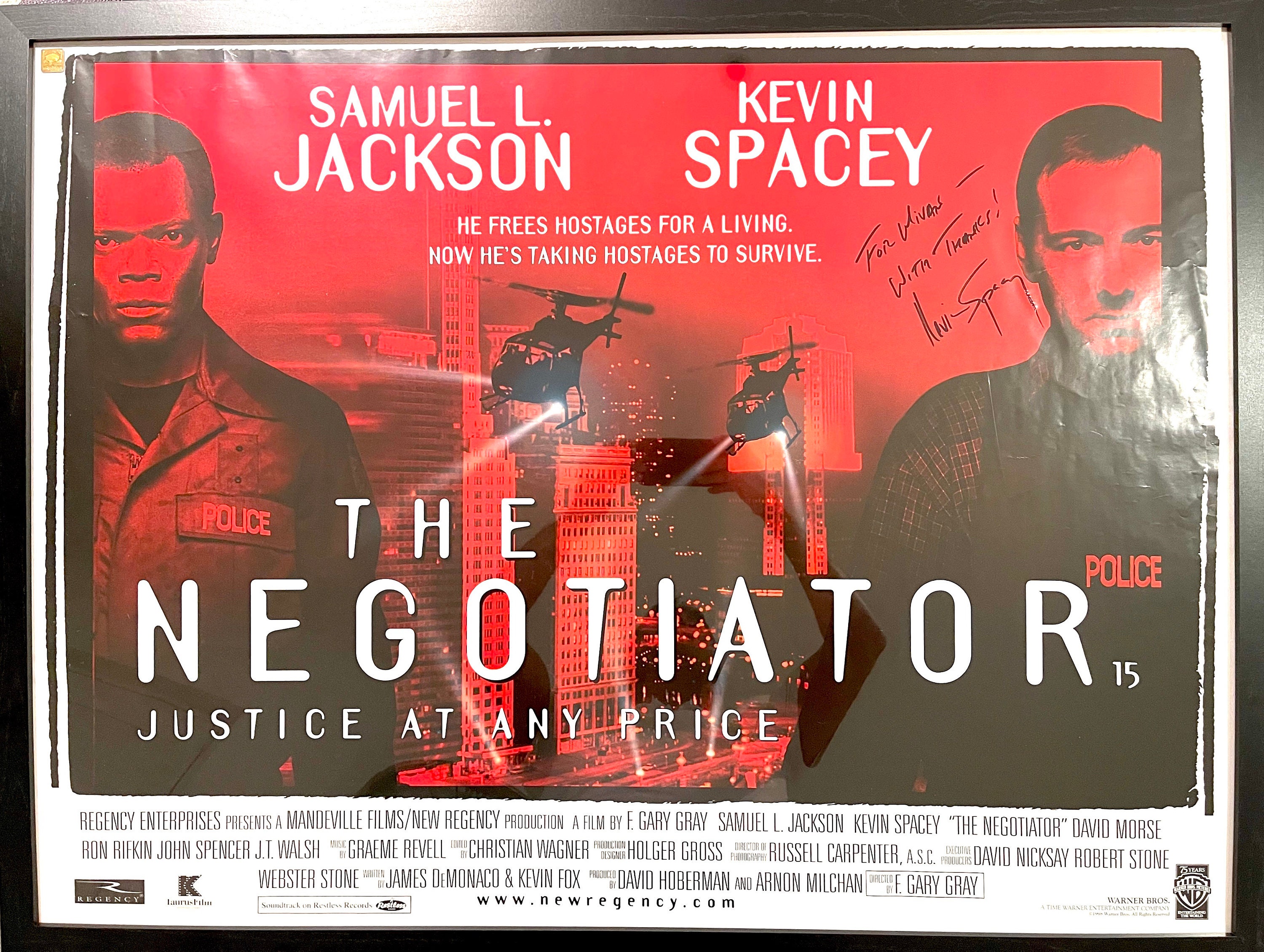 The Negotiator Poster