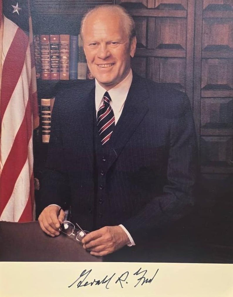 Gerald Ford, 38th President of the United States - Stunning 100% ...