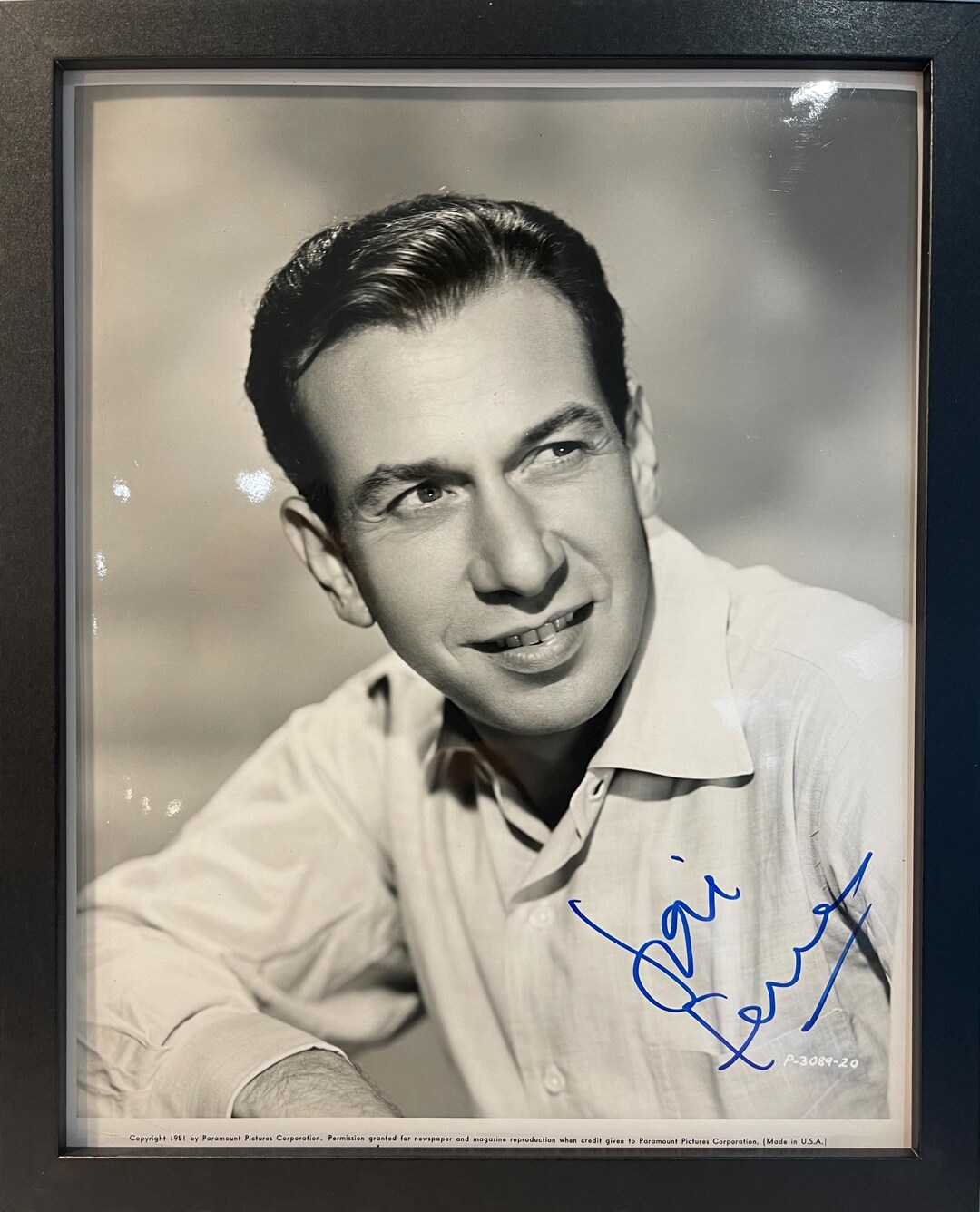 Jose Ferrer, Academy Award Winning Actor, Guaranteed Hand Signed ...