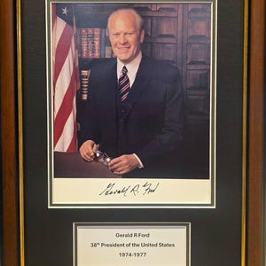 Gerald Ford, 38th President of the United States - Stunning 100% ...