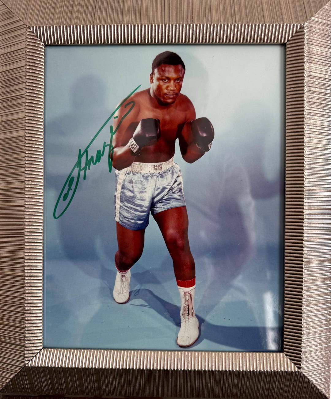 Smoking Joe Frazier - Former World Boxing Champion - Stunning ...