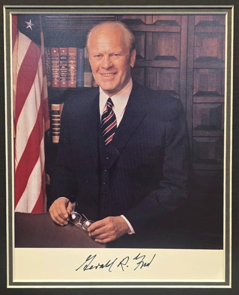 Gerald Ford, 38th President of the United States - Stunning 100% ...
