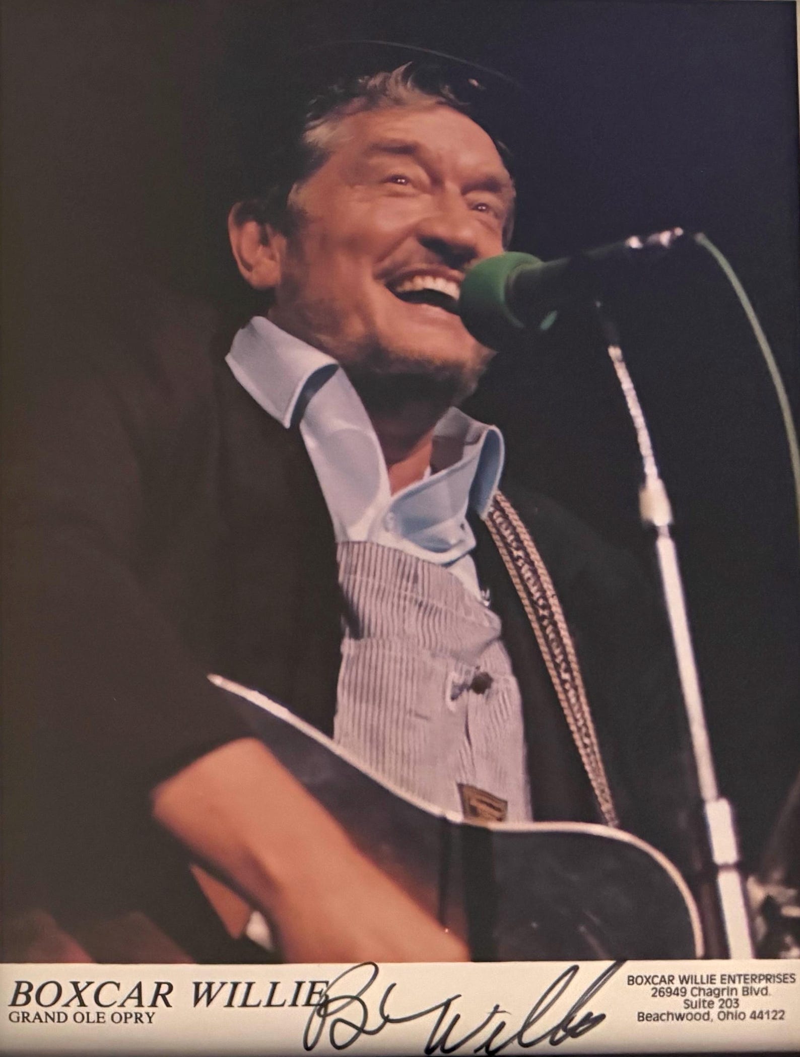 Boxcar Willie, Singer, Songwriter, 100% Guaranteed Hand Signed Photo ...