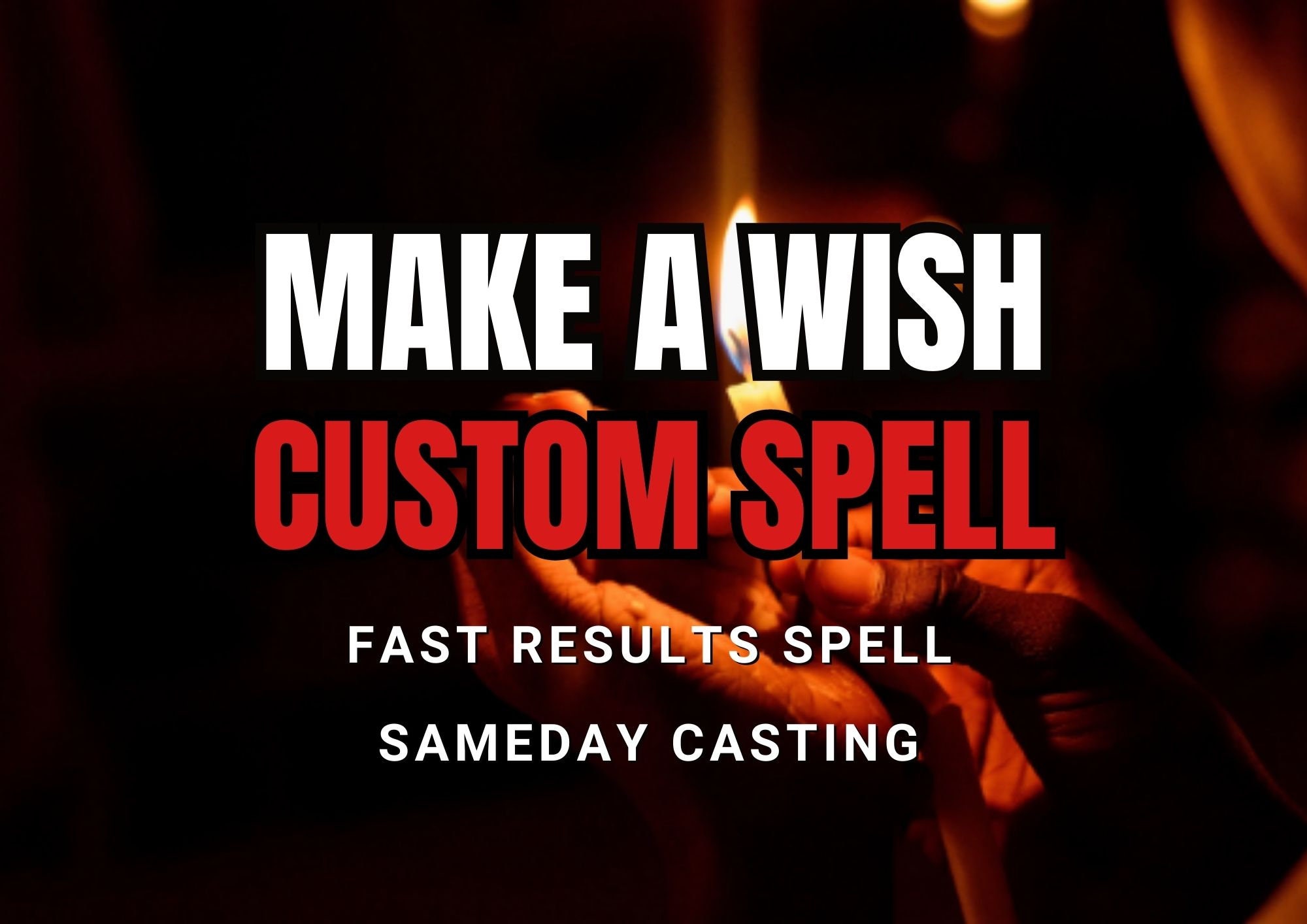 MAKE A WISH SPELL Custom Spell Casting Make Your Wish - Etsy MAKE A WISH SPELL Custom Spell Casting Make Your Wish - Etsy