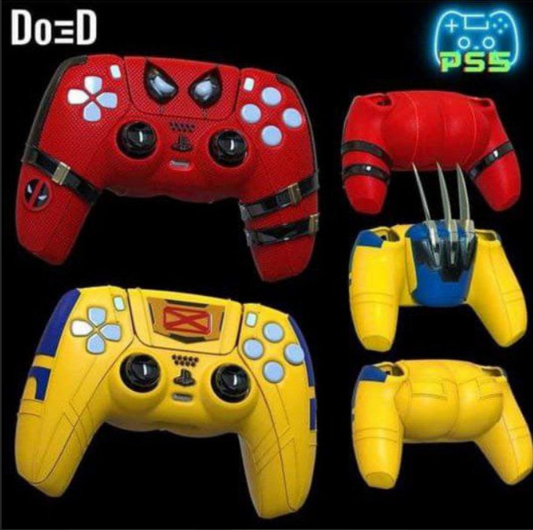 Deadpool & Wolverine PS5 Bundle Fan Art STL Model for 3D Printing - Etsy