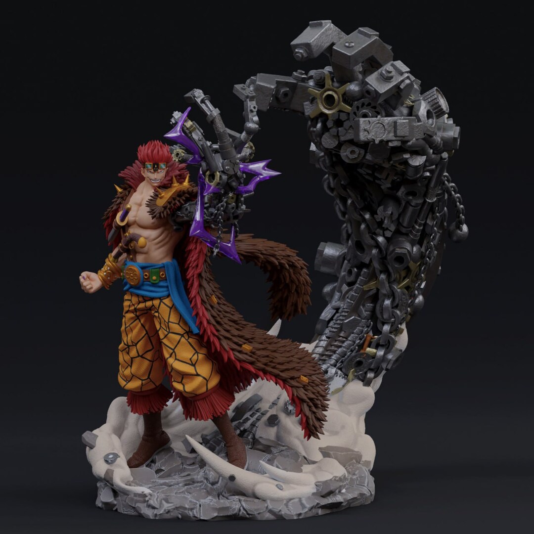 Eustass Kid STL Model for Resin Printer Figure 3D Printing High-quality ...