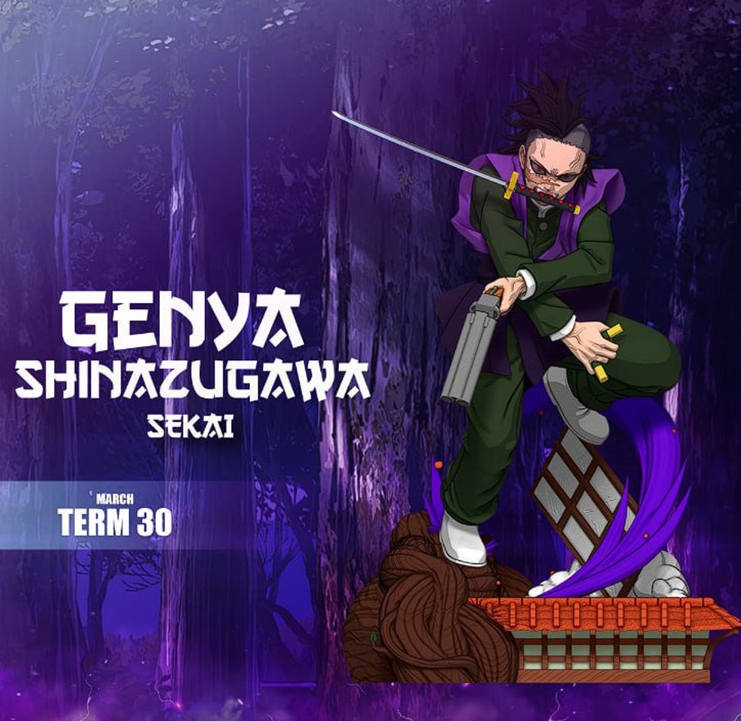 Genya Shinazugawa Fan Art STL Model for 3D Printing - Etsy