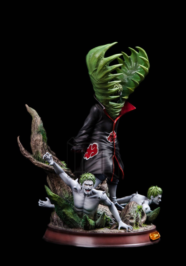 Naruto Zetsu STL Model for Resin Printer Figure 3D Printing High-quality Diorama - Etsy