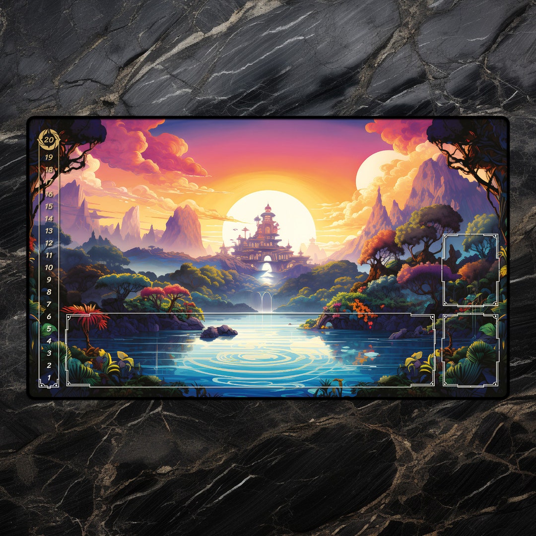 Lorcana Playmat Jungle Temple with/without Layouts - Etsy