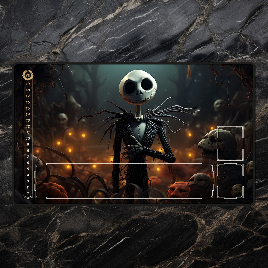 Lorcana Playmat Skeleton Man with/without Layouts - Etsy