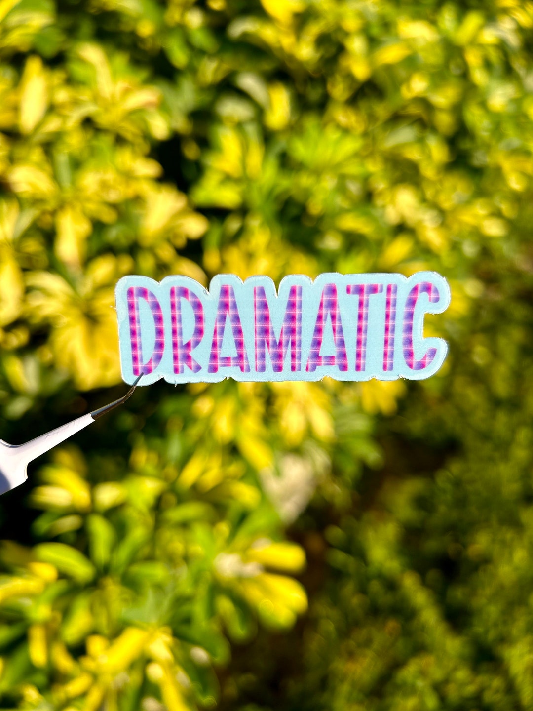 Dramatic Sticker - Etsy