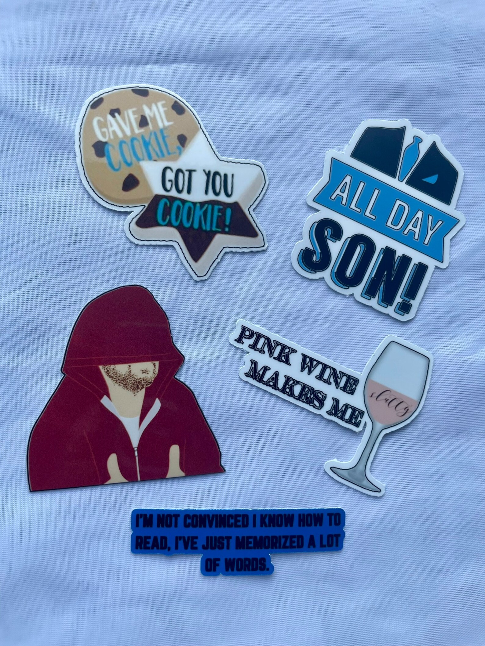 New Girl Stickers With New Designs - Etsy