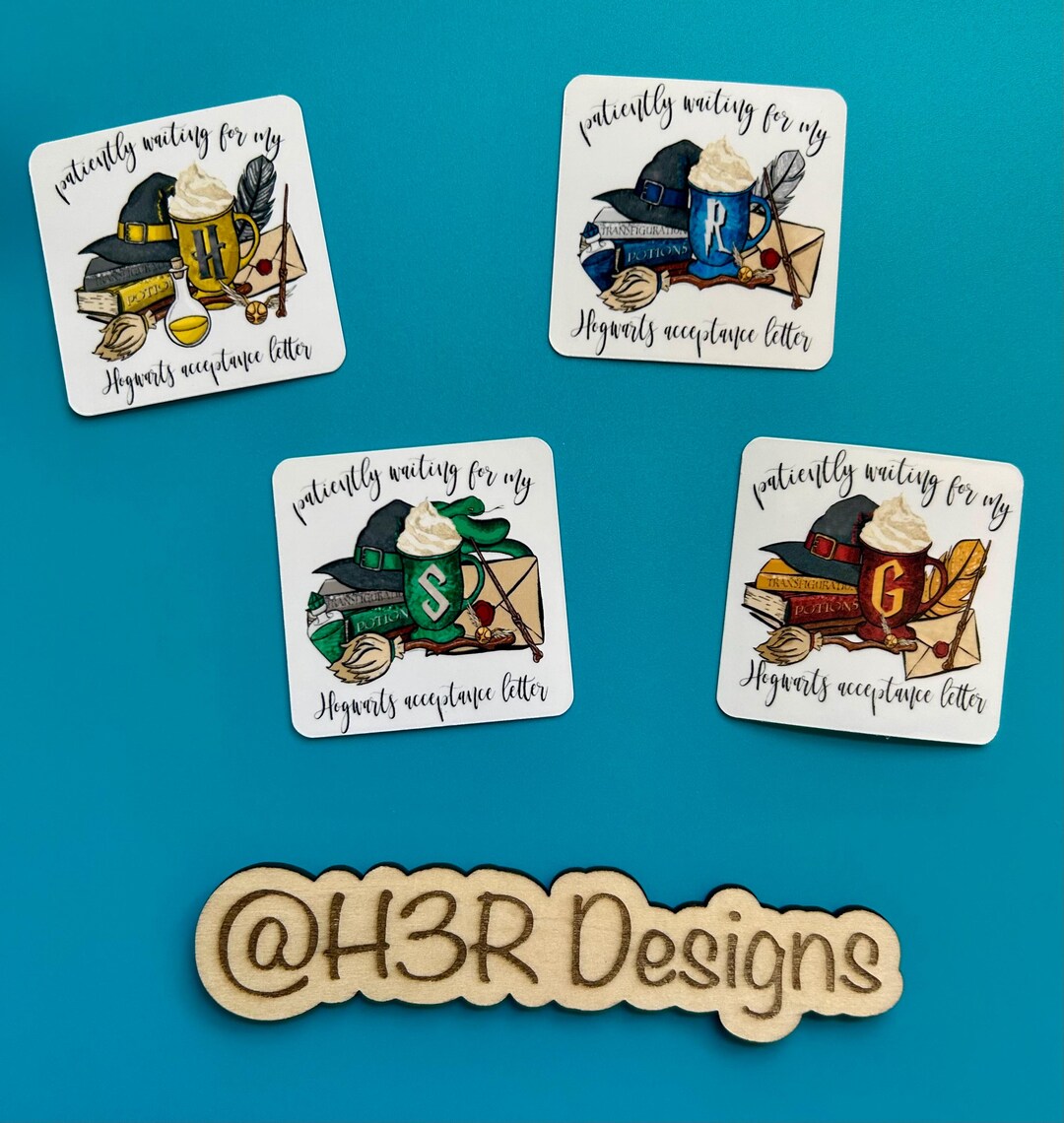 Wizarding House Themed Sticker Pack - Etsy