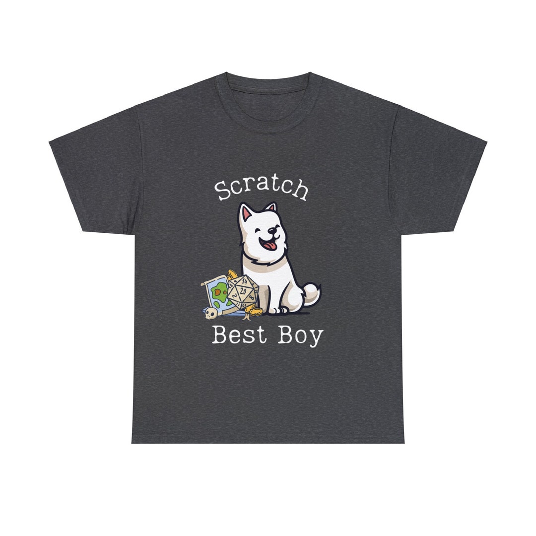 Scratch Baldur's 3 T Shirt | Forget Astarion: Get the Best Boy in the ...