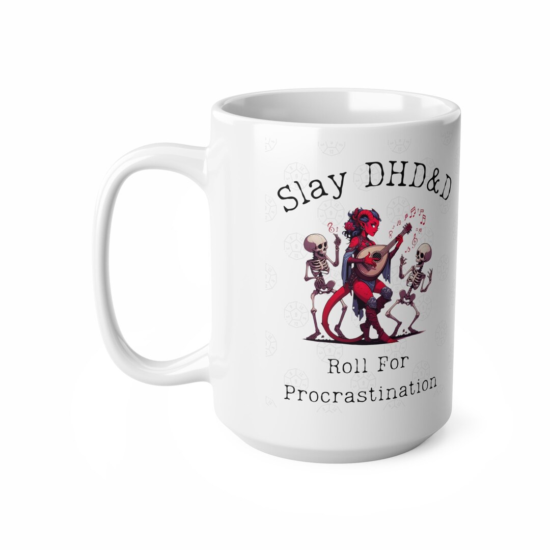 Adhd Slay DHD& D Mug for Dungeons Dragons, Great Gift Idea for Mothers ...