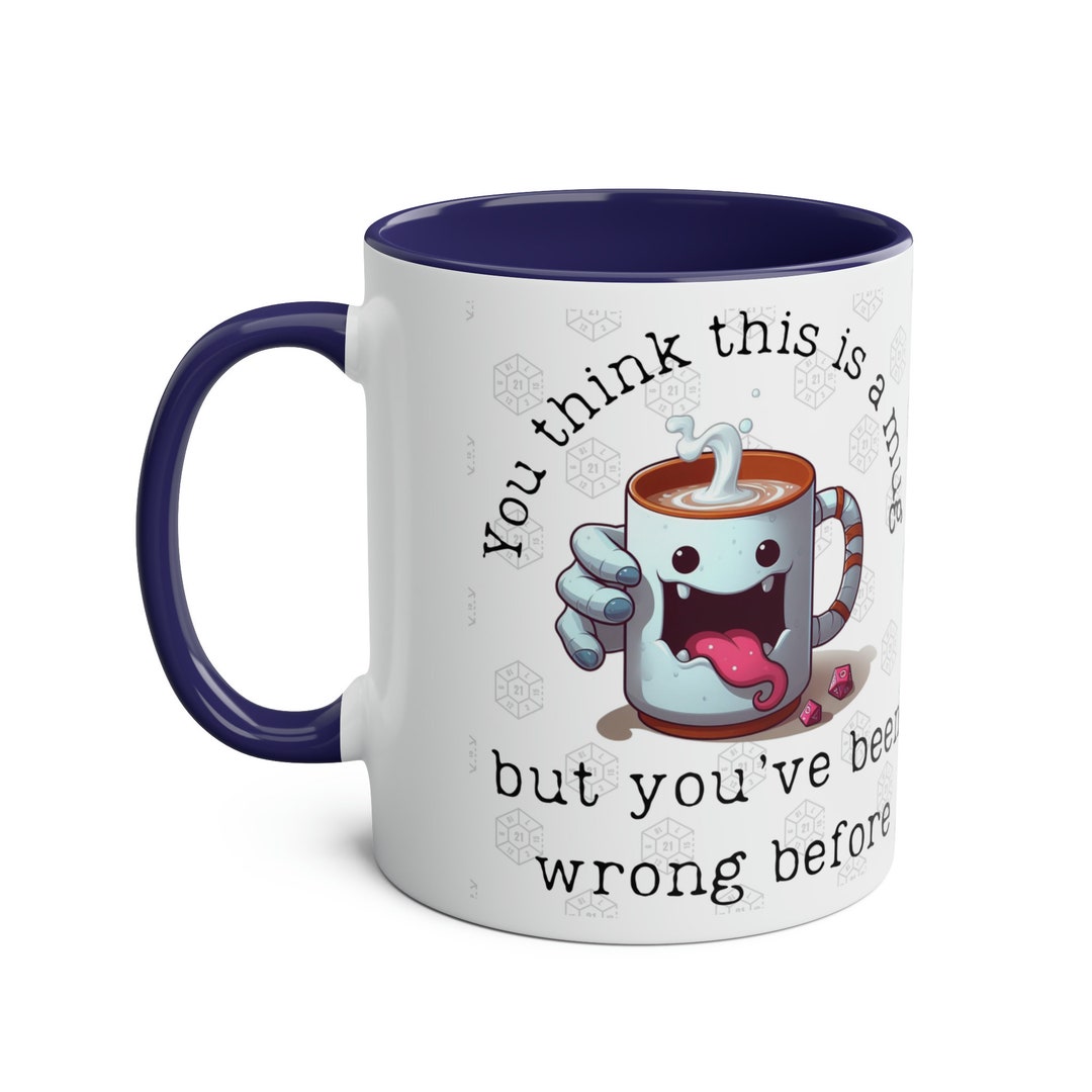 Dnd Mimic Mug: Dungeon Dragon Chest Cup - DM Gift - Etsy