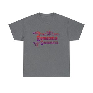 Dnd T-shirt Dungeons and Degenerates, Gift for DM Game Master, or ...