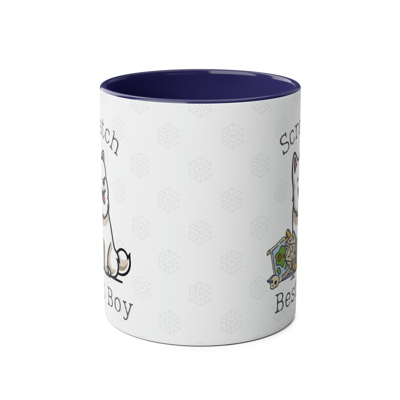 Scratch BG3 Mug: Baldur 3 Dog Mug for RPG Fans - Etsy UK